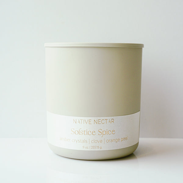 Solstice Spice Candle – Native Nectar Botanicals